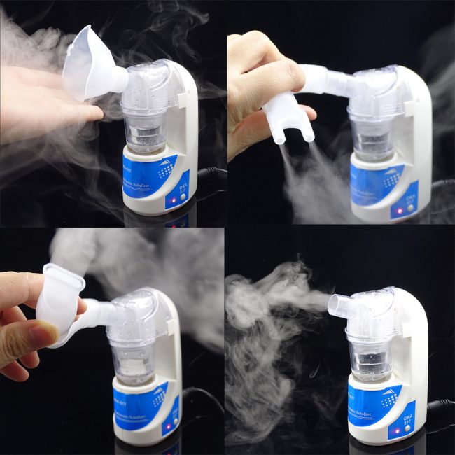 Máy Khí Dung Xông Mũi Nebulizer Cho Bé Cao Cấp